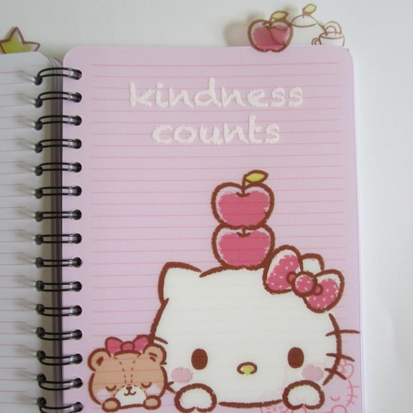 Sanrio | Other | Hello Kitty Pink Sleeping Teddy Bear Sanrio Journals Notebook | Poshmark